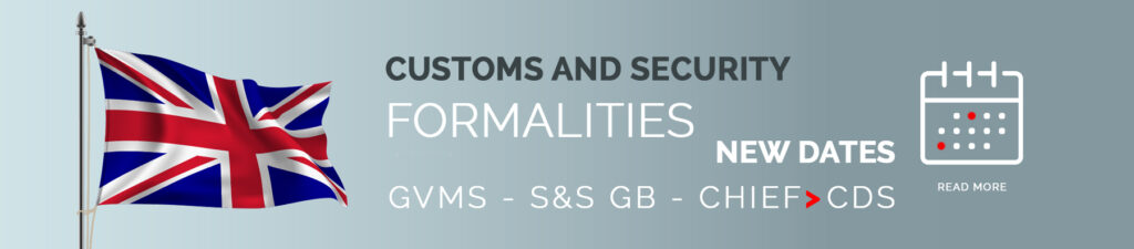 Customs and security formalities : New implementation dates - Conex ...